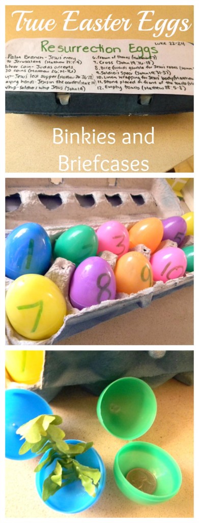 Easy Easter Crafts for Kids: Resurrection Eggs • Binkies and Briefcases