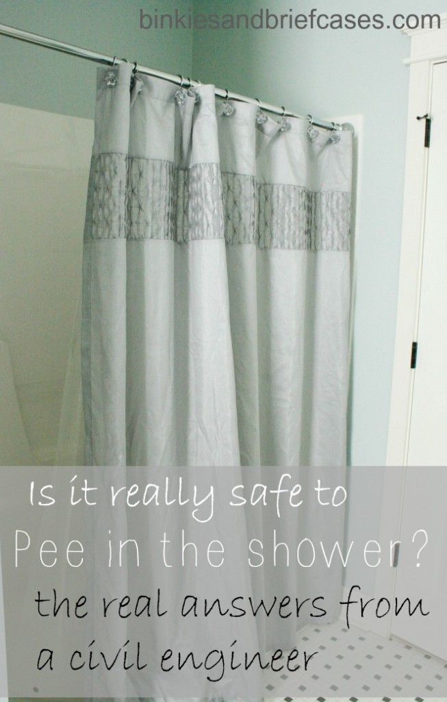 Is It Safe To Pee In The Shower
