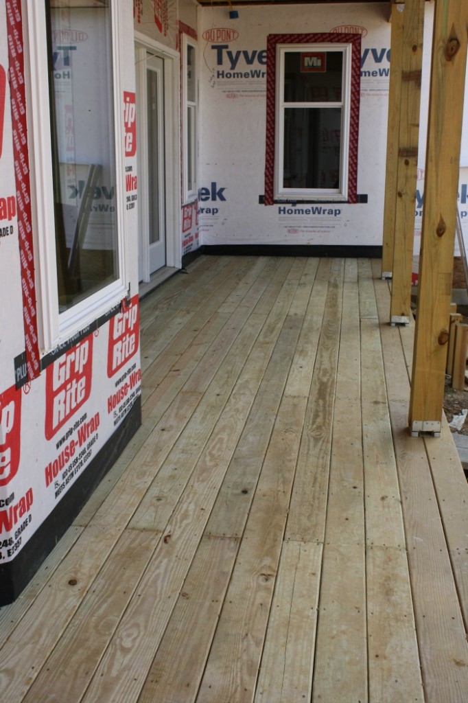 Building the Dream: Drywall and My Covered Porches! • Binkies and ...