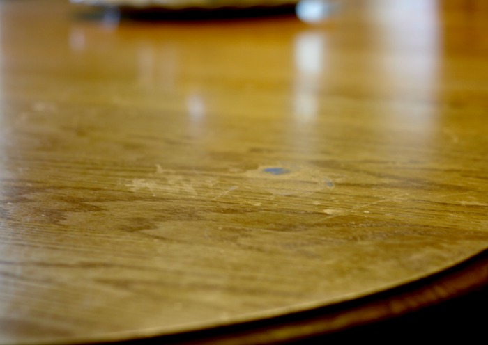 Getting Steamy on the Dining Room Table • Binkies and Briefcases