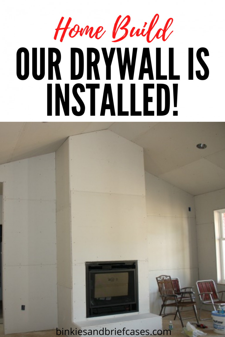 Building the Dream: Drywall and My Covered Porches! • Binkies and ...